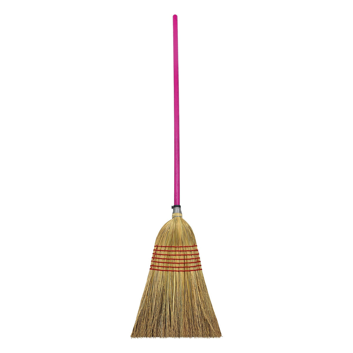 Corn/Barn Broom with Wooden Handle Heavy-Duty Stable & Farm Sweeping T ...